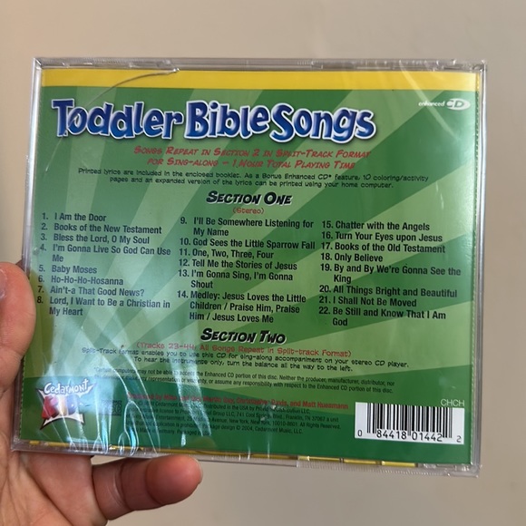 Toys | Toddler Bible Songs Cd | Poshmark